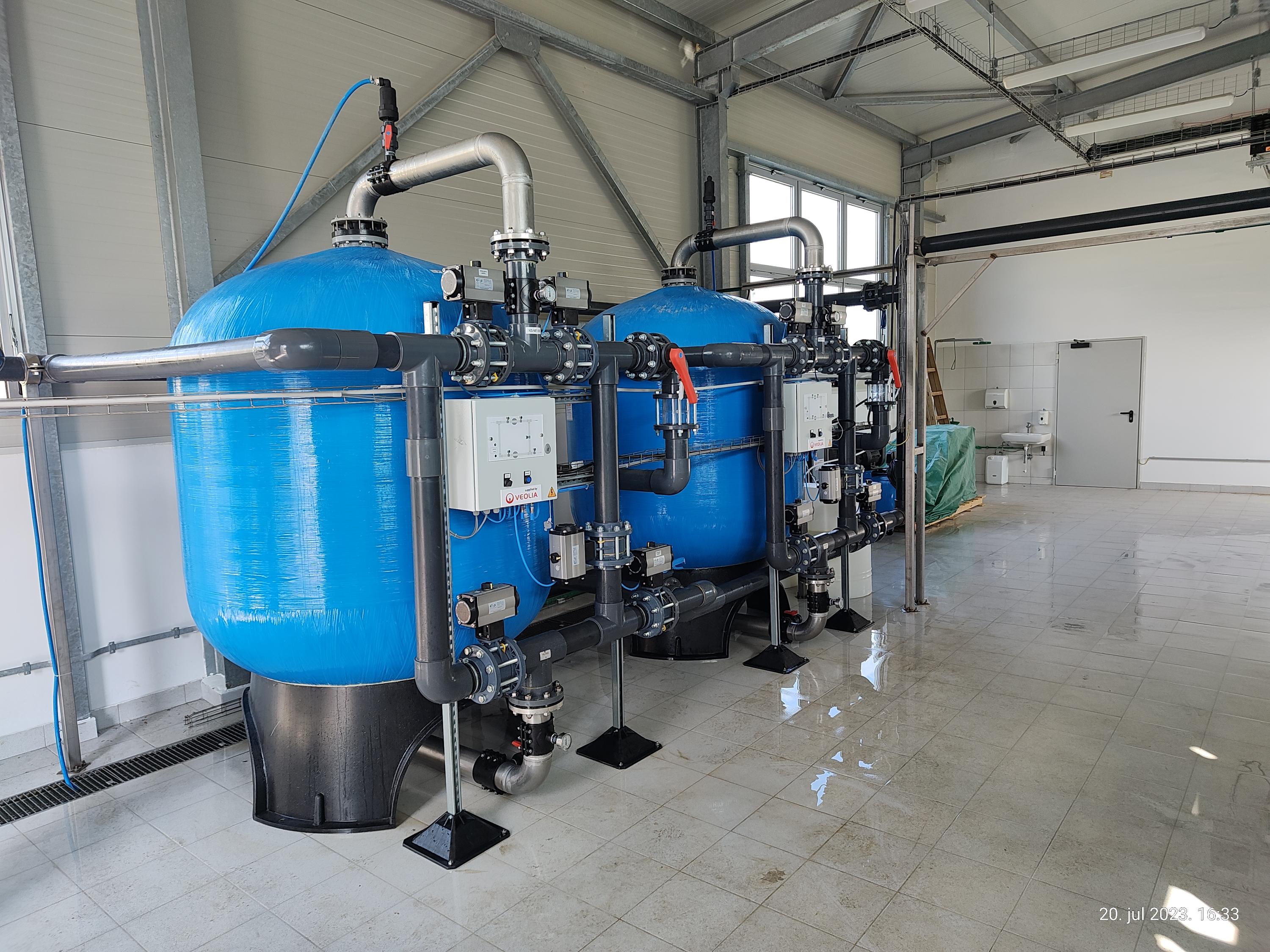 Isporuka, montaža i puštanje u rad tehnološke opreme za prečišćavanje ...